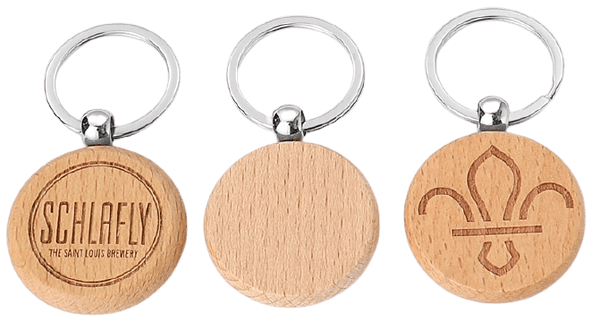 Try new Custom Wooden Keyrings - a uniquely different experience